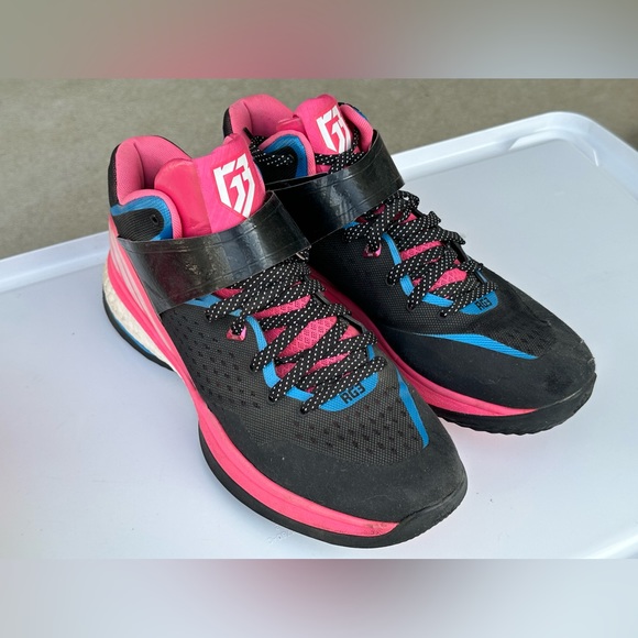 adidas | Shoes | Adidas Rg3 Energy Boost Black Pink | Poshmark